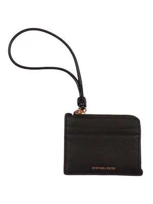 Michael Kors Sm Card Case Wristlet - Red