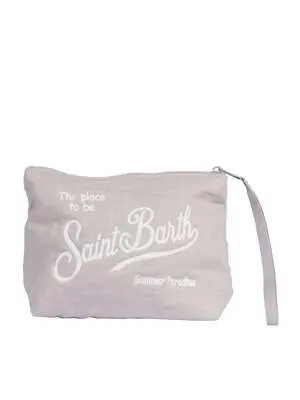 MC2 SAINT BARTH Aline Soft Linen Clutch - Other