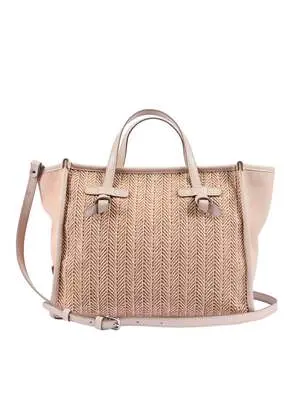 GIANNI CHIARINI Borsa Pelle E Tessuto
