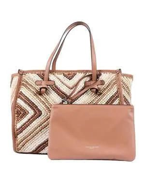 GIANNI CHIARINI Borsa Tessuto E Pelle