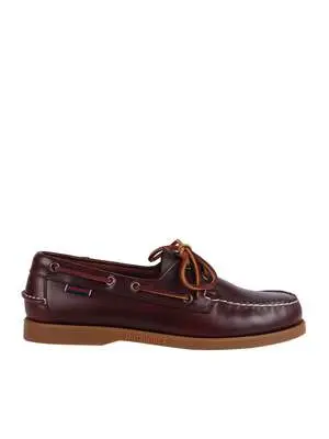SEBAGO Portland Waxed Moccasins - Red
