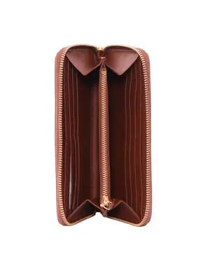 CLAUDIO ORCIANI Leather Zip Around Wallet