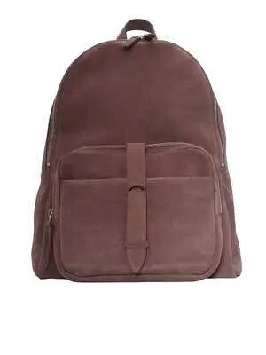 CLAUDIO ORCIANI Suede Backpack