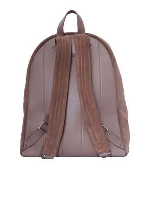 CLAUDIO ORCIANI Suede Backpack