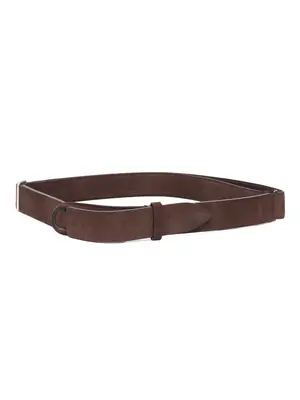 CLAUDIO ORCIANI Suede Belt - Red