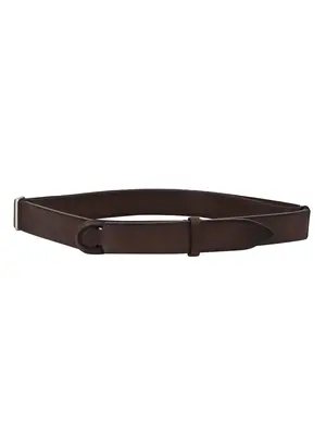 CLAUDIO ORCIANI Leather Belt - Red