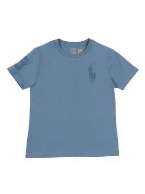 Polo Ralph Lauren Ss Cn Tops T Shirt - Blu