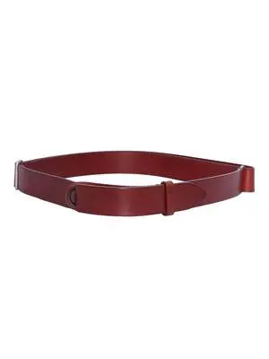 CLAUDIO ORCIANI Leather Belt - Red