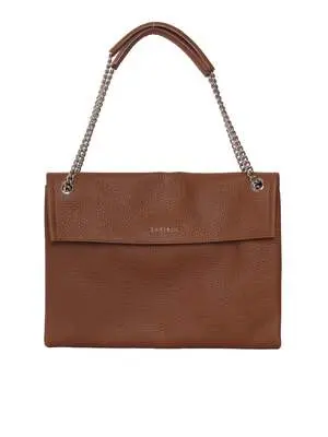 CLAUDIO ORCIANI Leather Shoulder Bag - Red