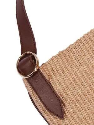 CLAUDIO ORCIANI Raffia Handbag