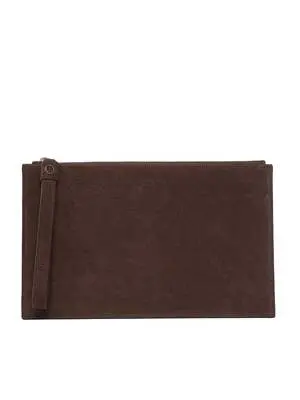 CLAUDIO ORCIANI O" Portafoglio Leather Clutch - Red