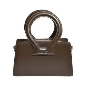 LUAR Top Handle Bag - Marrone