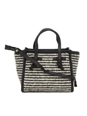 GIANNI CHIARINI Borsa Pelle E Tessuto