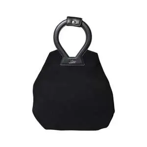 LUAR Bag With Hoop Handle - Nero