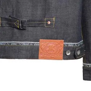EVISU Jacket With Embroidered Logo