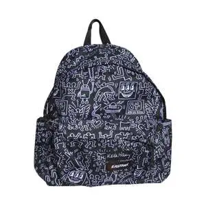 EASTPAK Backpack With Keith Haring Print - Nero