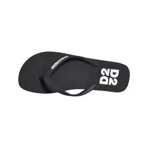 Dsquared2 Black Flip Flops