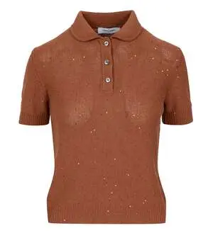 GRAN SASSO T Shirts And Polos - Camel