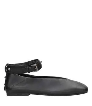 Ash Flat Shoes - Black