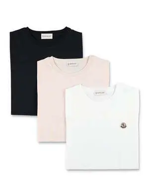 Moncler T Shirts And Polos - Rosso