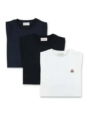 Moncler T Shirts And Polos - Rosso