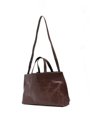 LIHANN GEORGE Elli Leather Tote Bag