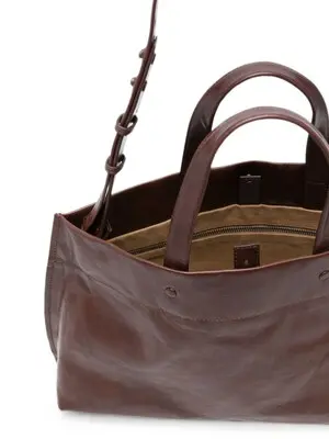 LIHANN GEORGE Elli Leather Tote Bag