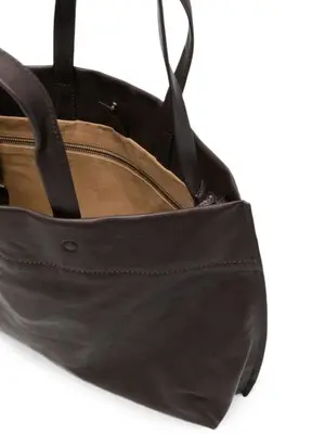 LIHANN GEORGE Elli Leather Tote Bag