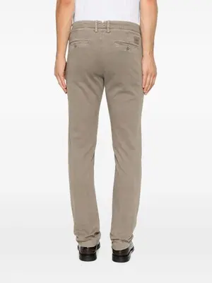 Jacob Cohen Slim Fit Cotton Twill Trousers