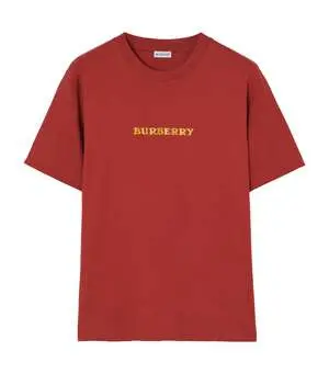 Burberry Cotton Heritage Logo T-shirt