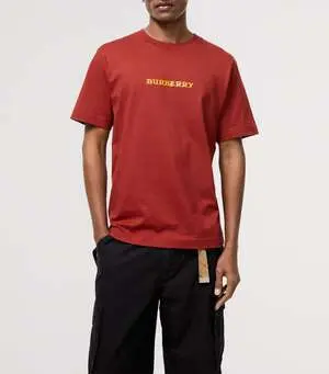 Burberry Cotton Heritage Logo T-shirt