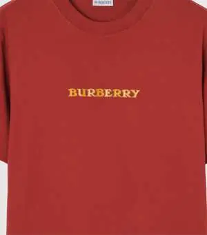 Burberry Cotton Heritage Logo T-shirt