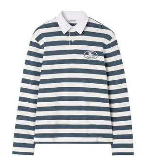 Burberry Cotton Ekd Stamp Rugby Shirt