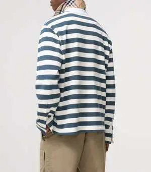 Burberry Cotton Ekd Stamp Rugby Shirt