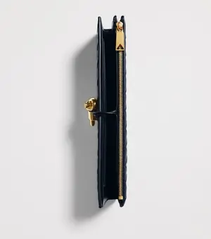 Bottega Veneta Leather Andiamo Bifold Wallet