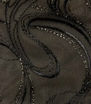 BORDELLE Embroidered Pearl Thong