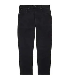 7 For All Mankind Modern Straight Jeans - Black
