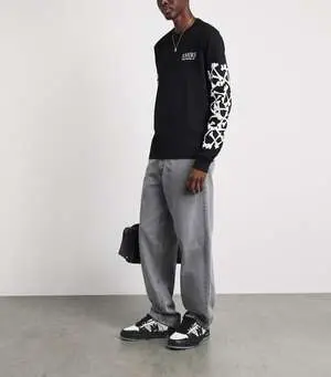 Amiri Ma Skyline Leather Sneakers