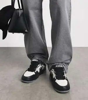 Amiri Ma Skyline Leather Sneakers