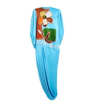 ALEMAIS Silk Lenny Gown