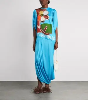 ALEMAIS Silk Lenny Gown