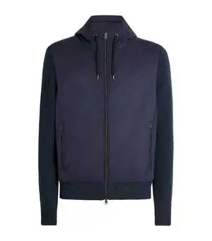 Herno Wool Hybrid Jacket - Blue