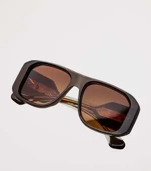 JACQUES MARIE MAGE Alfie Square Sunglasses