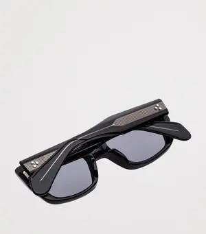 JACQUES MARIE MAGE Corniche Rectangle Sunglasses
