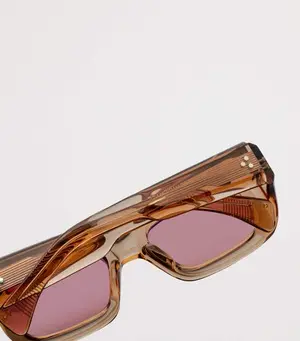 JACQUES MARIE MAGE Vito Rectangle Sunglasses
