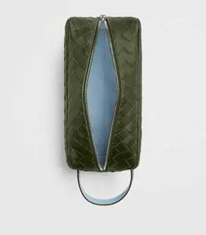 Bottega Veneta Intrecciato Leather Wash Bag