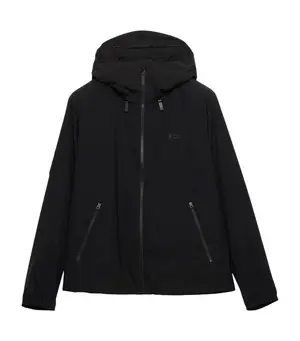 Prada Re-nylon Hooded Jacket With Tonal Logo