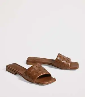 Bottega Veneta Lambskin Parco Mules
