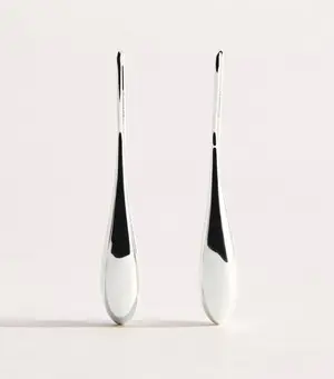 Lié Studio Sterling Sculptural Drop Earrings - Silver