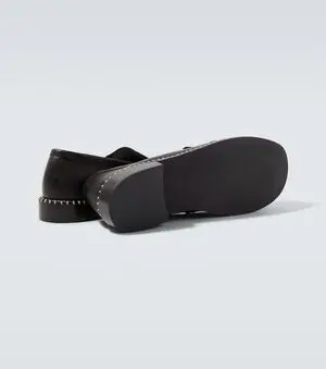 Dries Van Noten Leather Loafers
